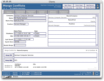 Garrison Computer Services :: Products :: fmSQL Synch